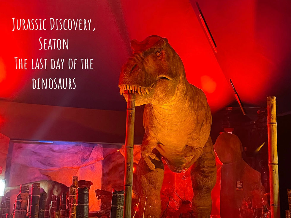 Jurassic Discovery, Seaton – walk with dinosaurs through their last ...