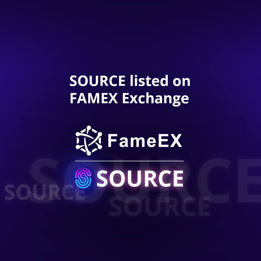 SOURCE listed and trading on FAMEX Exchange!