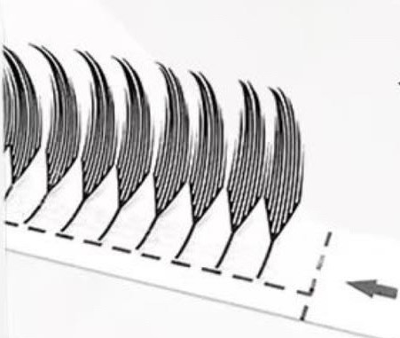 Pyramid Spike Lashes | Lashes by K Academy