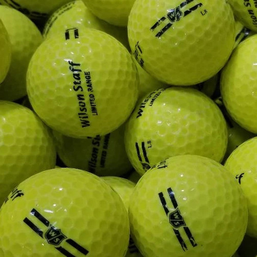 New - Wilson Limited Range Balls LF Yellow | Just Like New Golf
