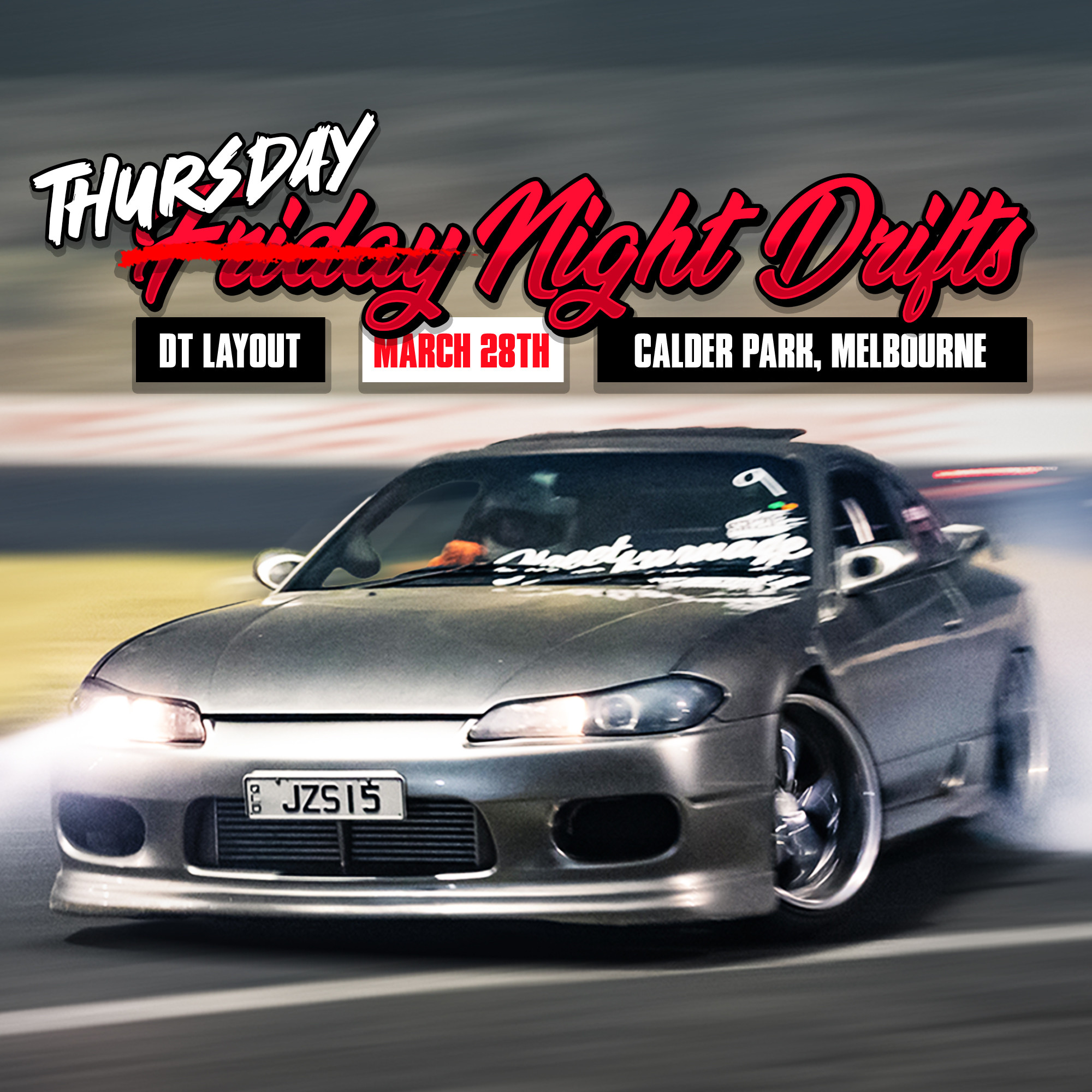 Spectator Tickets: Thursday Night Drifts | Keep It Reet