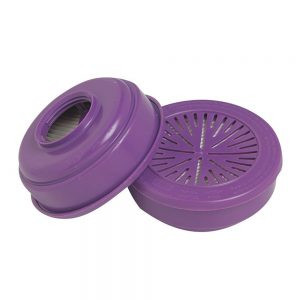 Half Face / Full-Face Mask HEPA/VOC Filters (pair) | Brylex