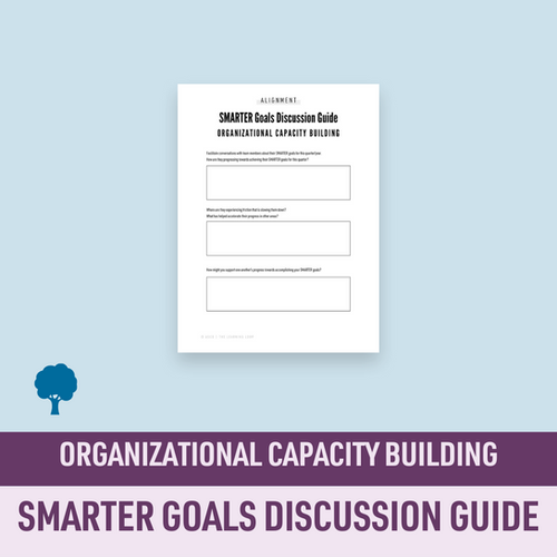 SMARTER Goals Discussion Guide | The Learning Loop