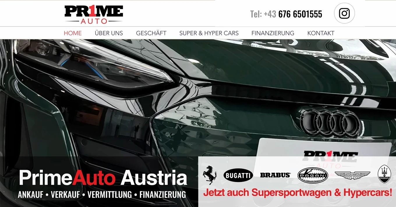 HOME | Prime Auto | Burs | Österreich