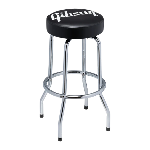 GIBSON PREMIUM PLAYING STOOL, STANDARD LOGO, TALL (30") - GA-STOOL5 ...