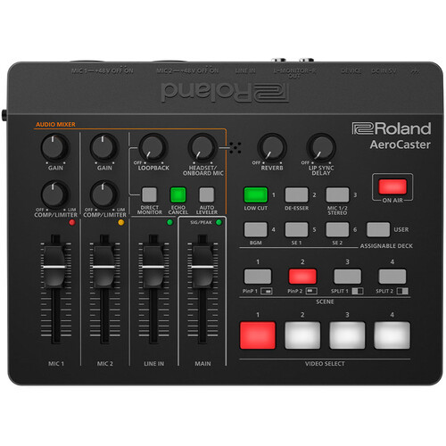 ROLAND AEROCASTER LIVESTREAMING SYSTEM - VRC-01 | Tropical Music ...