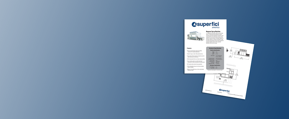 Magnum Spray Machine | Superfici America