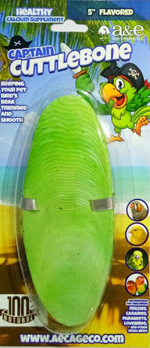 A&E - Captain Cuttlebone up to 5” Single Pack | Exotic Pet Birds