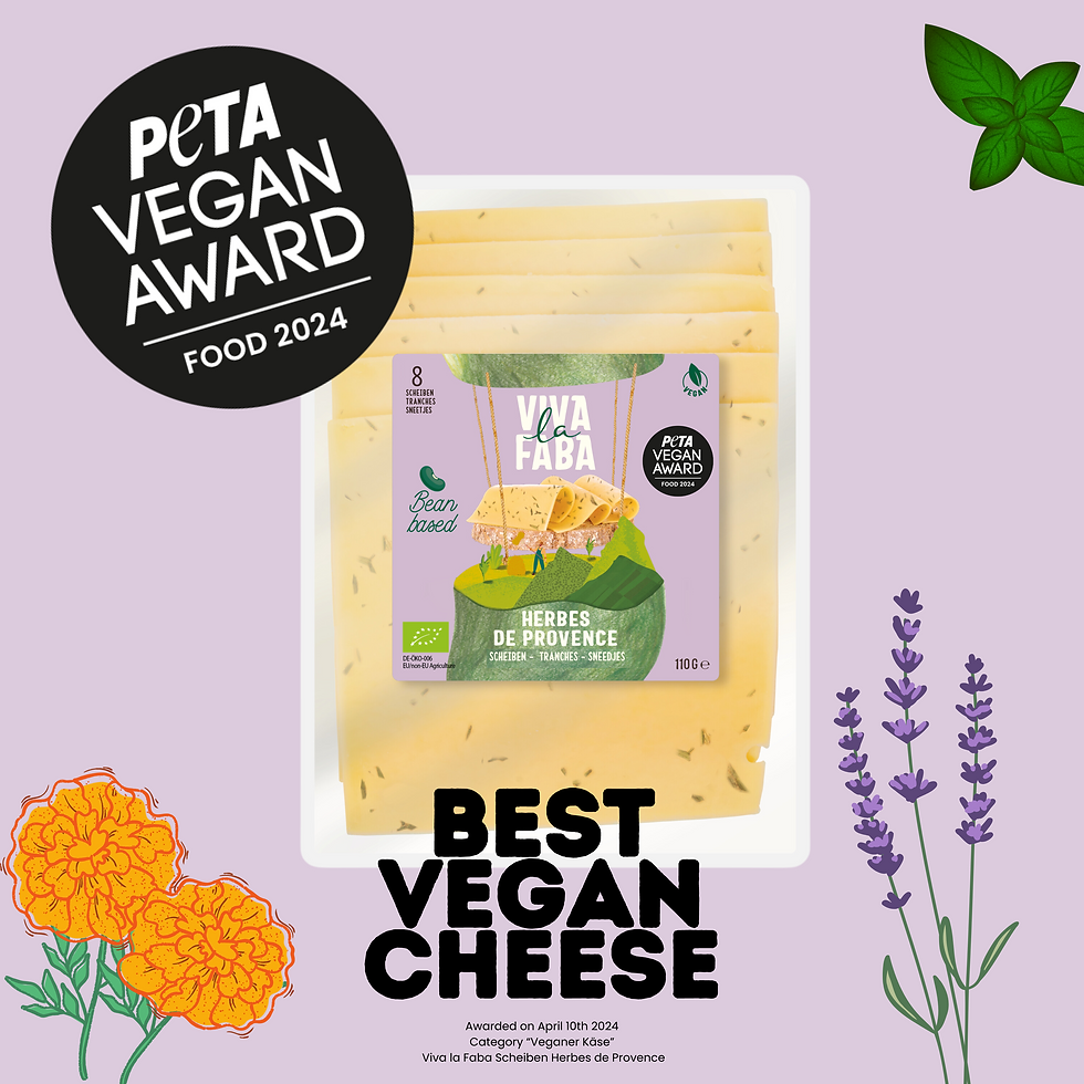 PETA VEGAN AWARD 2024 for the BEST VEGAN CHEESE 🏆🧀🌱