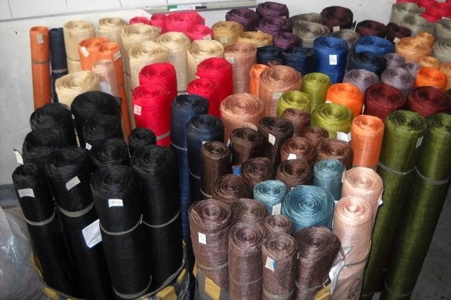 Sinamay High Quality, Raffia Fabric, Silk Abaca, Buntal