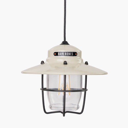 Barebones Outpost Pendant Light Vintage White | CAMP STUDIO STORE