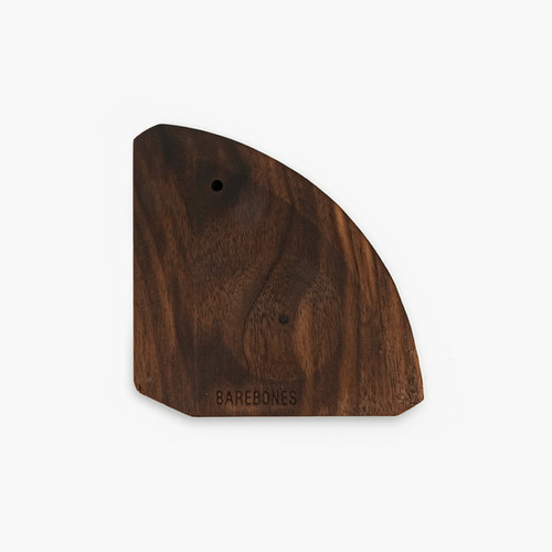 Barebones Cast Iron Wood Scraper Walnut | CAMP STUDIO STORE