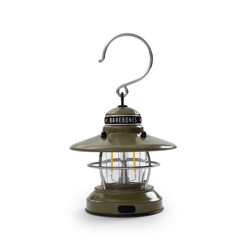 Barebones Mini Edison Lantern Olive Drab | CAMP STUDIO STORE Barebones Mini Edison Lantern Olive Drab | CAMP STUDIO STORE