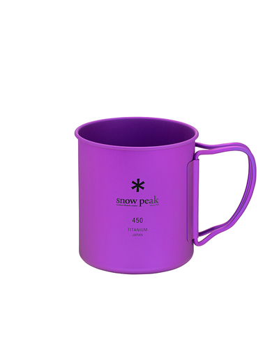 Ti-Single 450 Colored Cup Purple MG-143-PR | CAMP STUDIO STORE