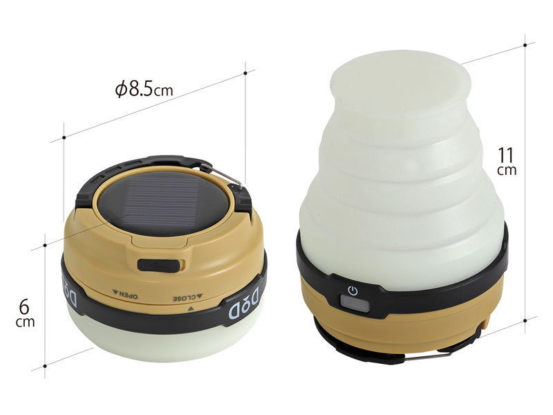 LED SOLAR POP UP LANTERN | campstudio