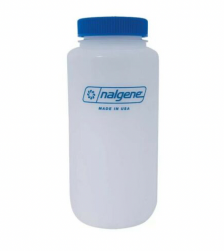 NALGENE HDPE Wide Mouth Round with Nalgene Logo and Blue | CAMP STUDIO ...