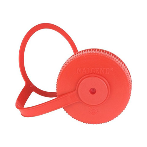 NALGENE Replacement Cap 63 mm Loop-Top Red | CAMP STUDIO STORE