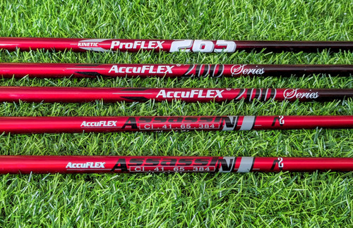 AccuFlex and Kinetic Hybrid Shafts | GettaGrip Golf - Clu