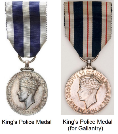Medals of the Police Service
