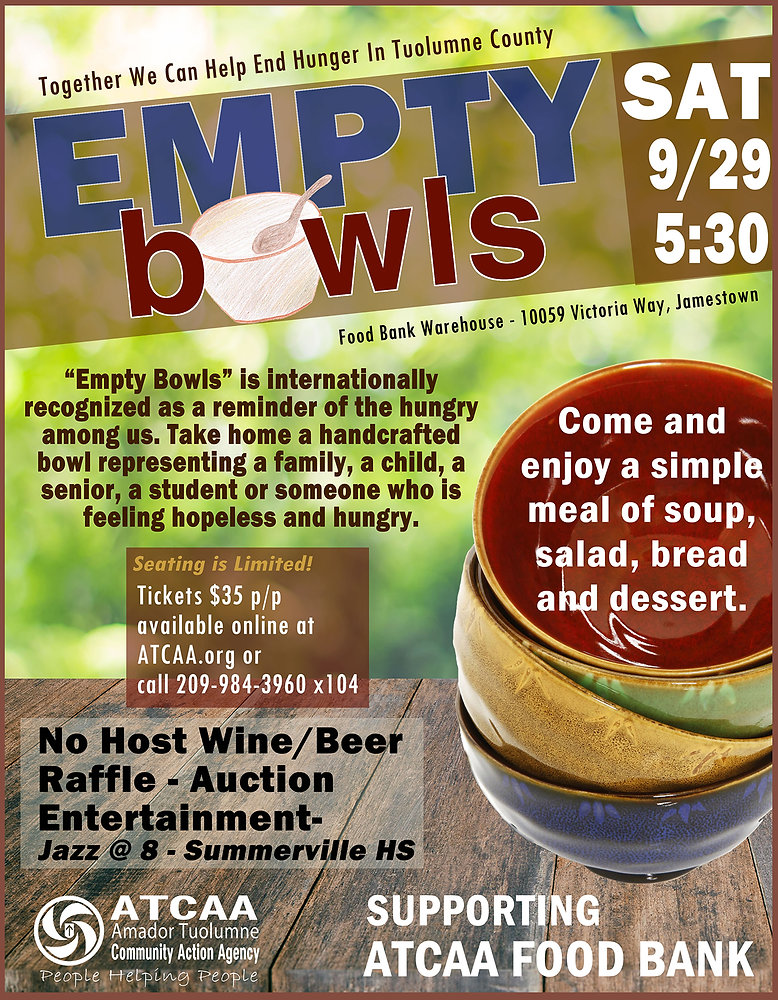 Empty Bowls Event to Raise Funds and Awareness at the ATCAA Food Bank