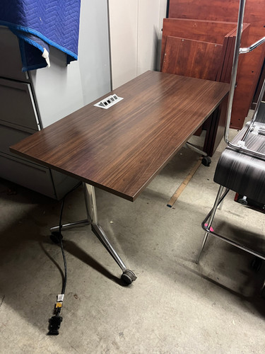 Square Office Tables Powered - Training Tables