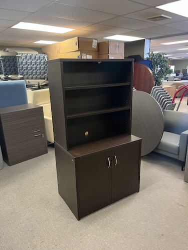 2 Drawer Lateral File with Open Hutch | Discount Office Furniture