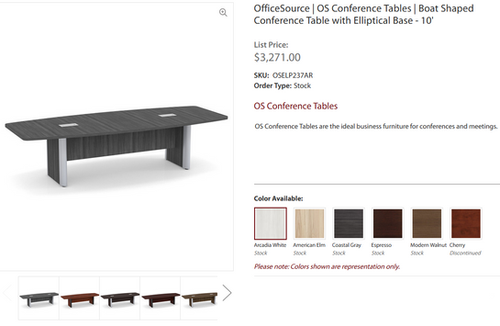 Ten Foot Conference Table: 10' - Conference Tables | Discount Office