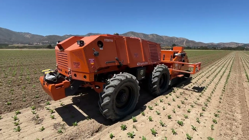 FarmWise launches next-generation weeding machine at the World Ag Expo