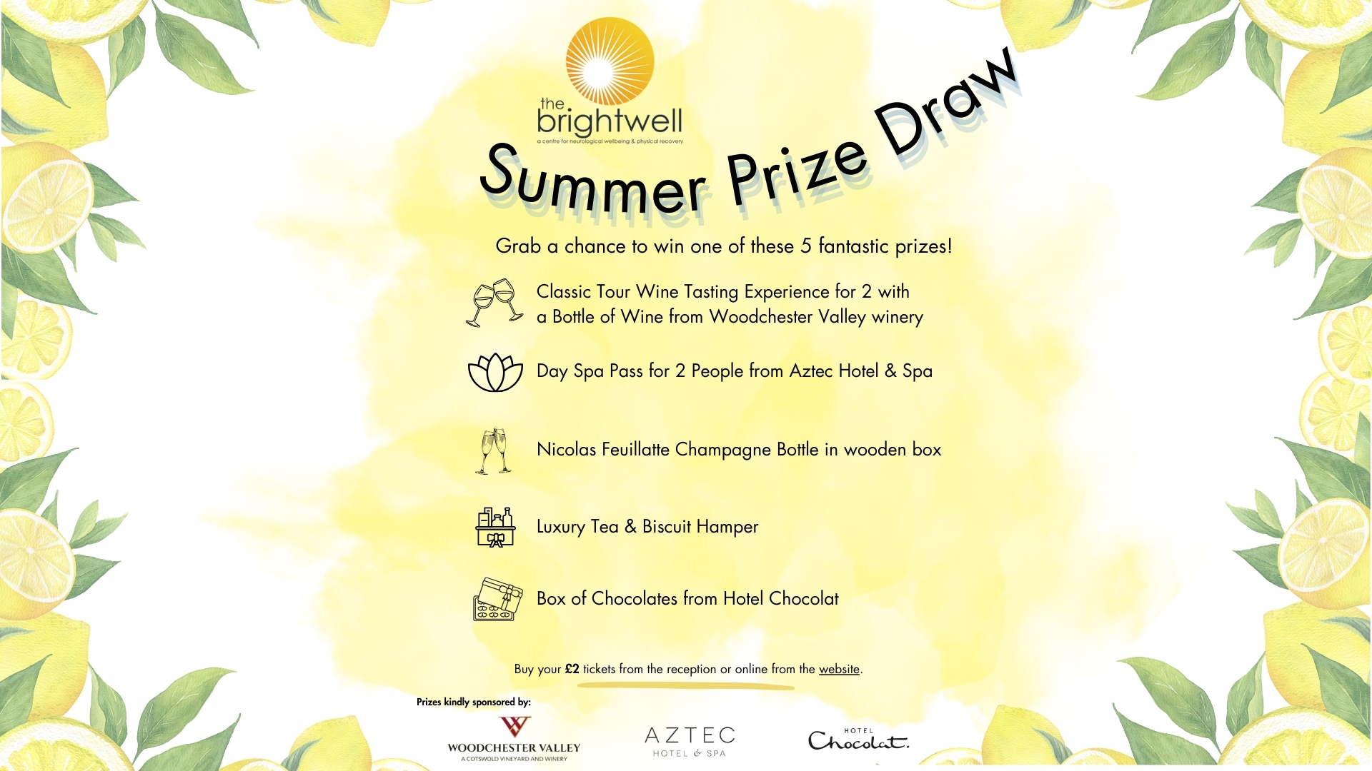 The Brightwell |Summer Prize Draw