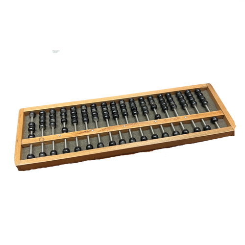 Abaco de madera | Braille Perú