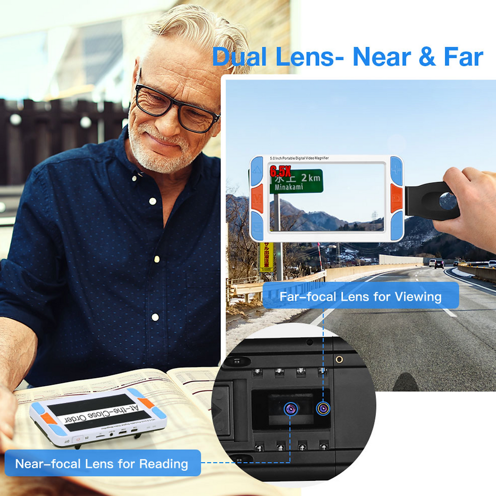 Lupas Manuales y Digitales | Braille Chile