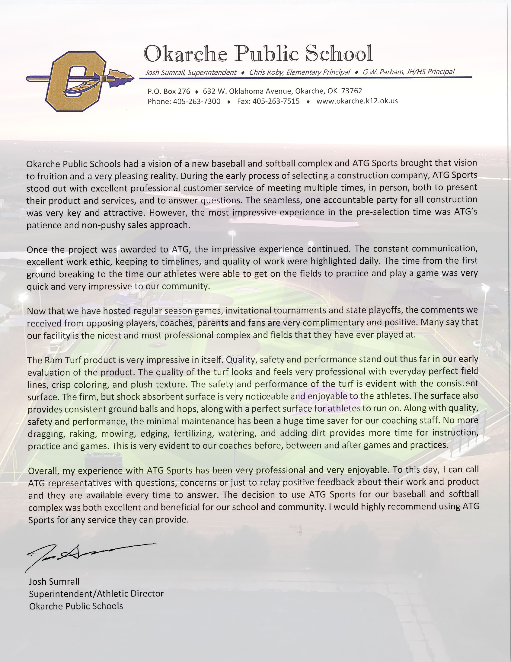 ATG Sports | General Contractors | Midwest United States