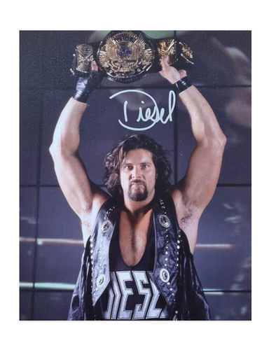 8x10 Diesel Wrestling Print Signed by Kevin Nash | Action Force Toys