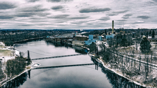 096 Two Cent Bridge | aerial-photography