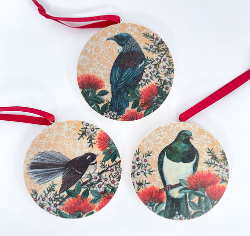 NZ Bird Decorations | eightyeight putiki