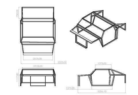 Design and Development of a BIW structure for a 3-seater vehicle