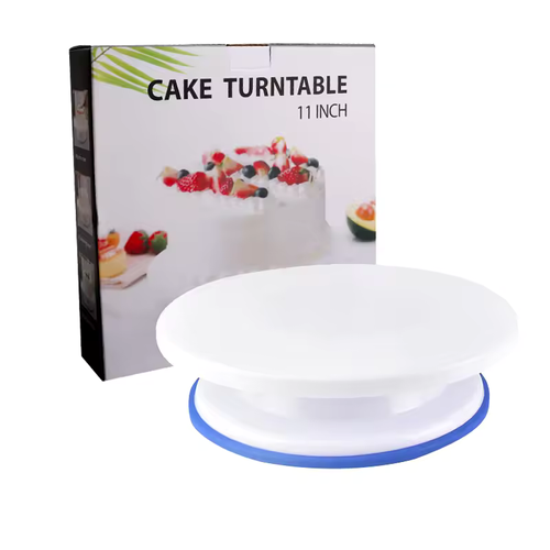 12-Inch Cake Turntable – Best Rotating Stand for Decorating | BakeCraft ...