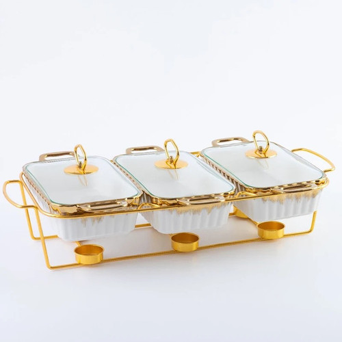 Ceramic Chafing Dish | BakeCraft Tools