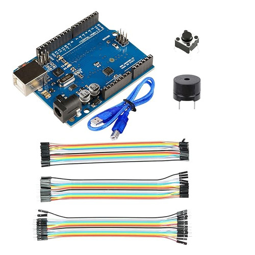 Buzzer Alarm Using Push Button | Aerolab