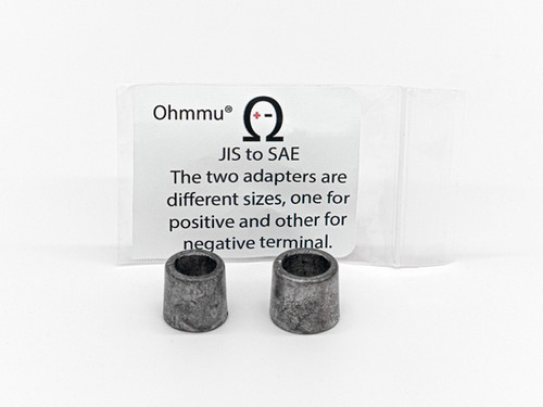 Battery Post Adapters: JIS to SAE | ohmmu.com