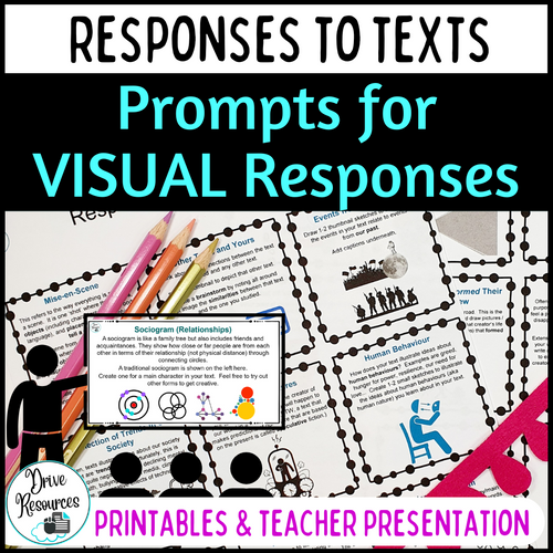Responding to Texts with VISUAL LANGUAGE | Drive Resources