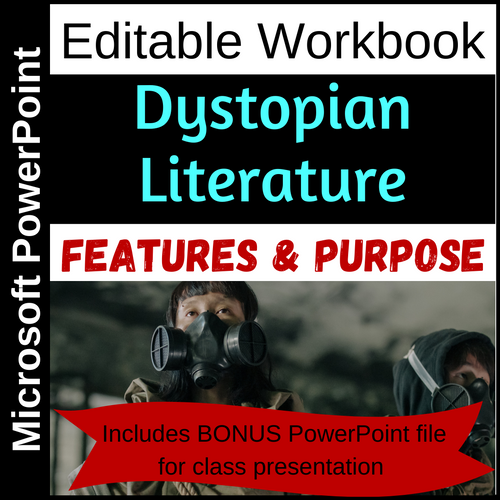 Dystopian Literature - Notes & Workbook | Drive Resources