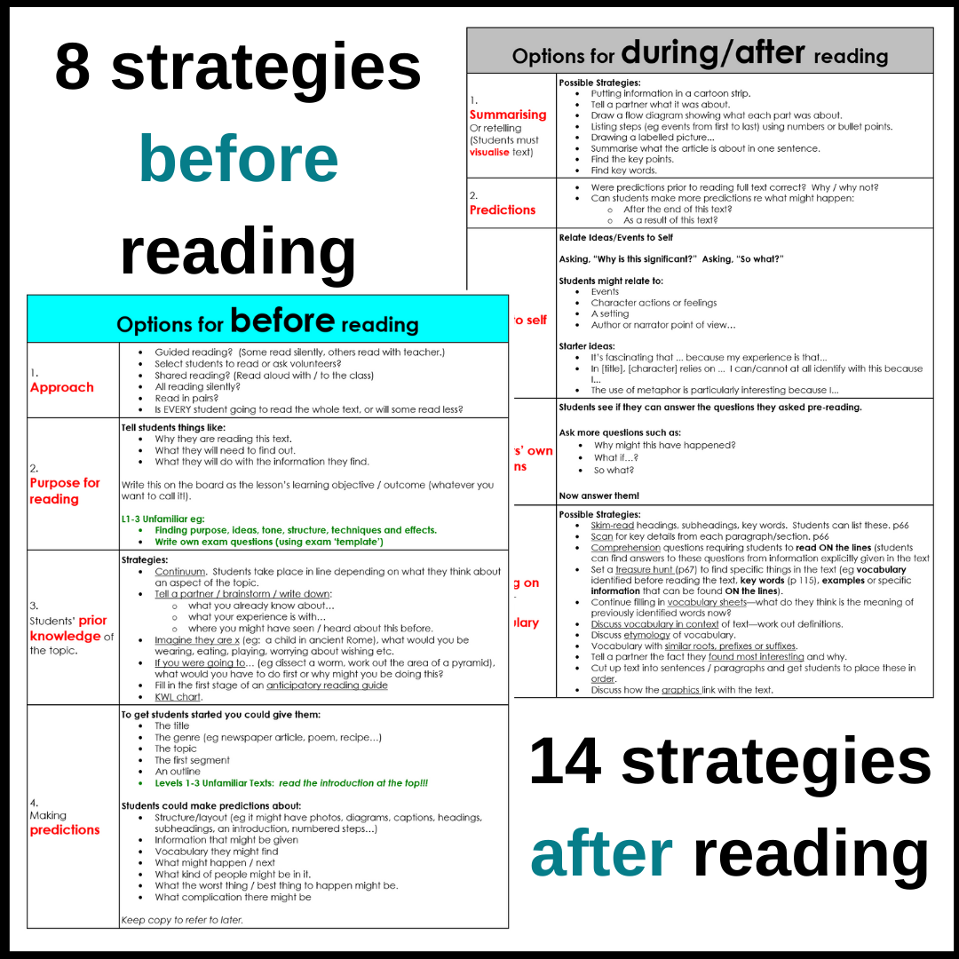 Literacy Lifesaver - teaching close reading