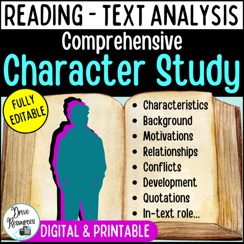 Character Study - Characterisation | Drive Resources