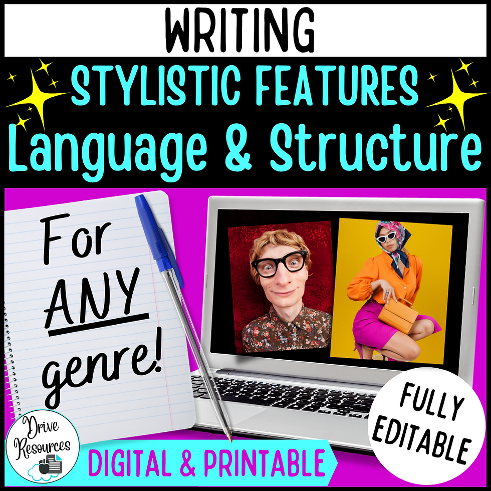 Stylistic Features Of Texts Language And Structure Drive Resources