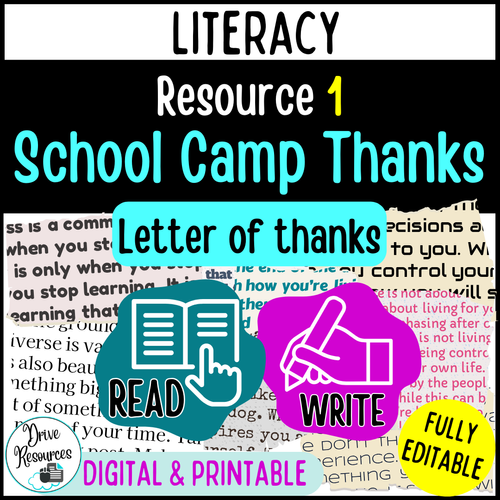 Literacy - Reading and Writing Activities - Resource 1 | Drive Resources
