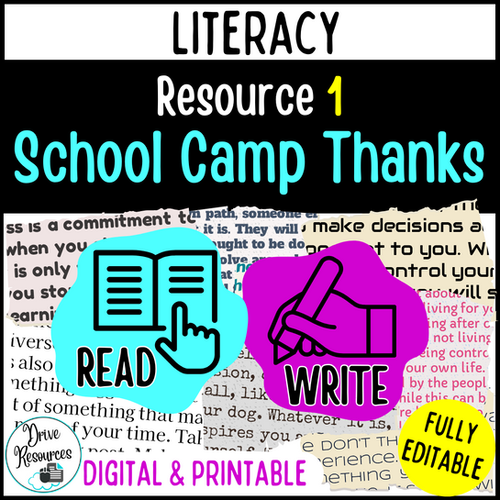 Literacy - Reading and Writing Activities - Resource 1 | Drive Resources