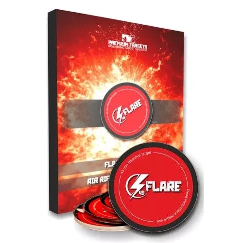 Premium Targets Flare 45 Reactive Target | Two Smoking Barrels