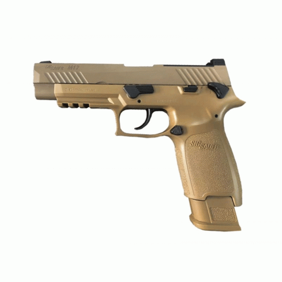 Sig Sauer M17 CO2 .177 Blowback Air Pistol | Two Smoking Barrels