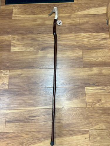 Antler Walking Stick (136.5cm) | Two Smoking Barrels